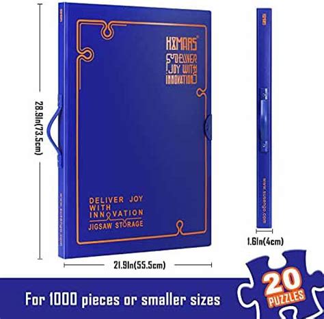 Large Capacity Puzzle Storage Folder For 1000 Piece Puzzles Hxmars