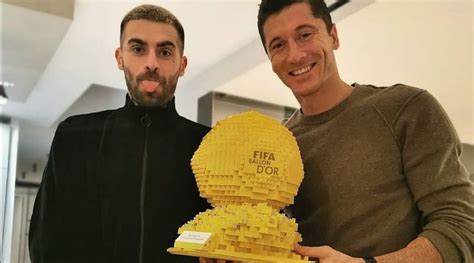 Robert Lewandowski Wins The Lego Ballon Dor