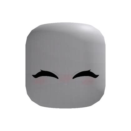 Animated Cute Blush Face Roblox