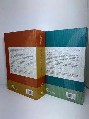 Livros Comentário Bíblico Popular William Macdonald Antigo E Novo Testamento Capa Dura