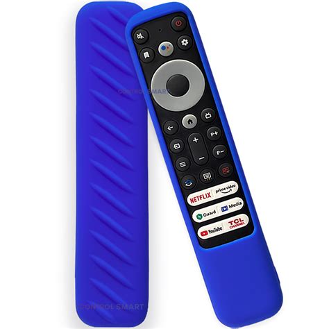Ripley Funda Protectora De Silicona Para Control Remoto Tcl Azul