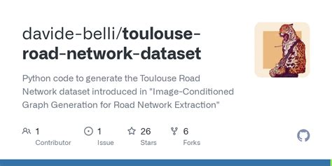 Github Davide Belli Toulouse Road Network Dataset Python Code To Generate The Toulouse Road