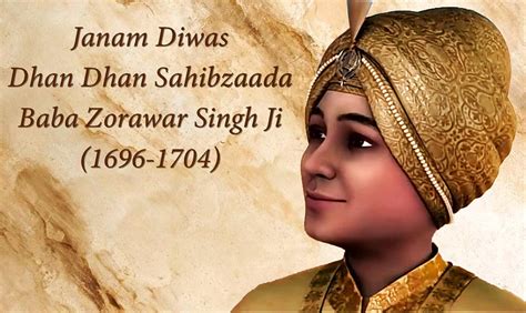 Sahibzada Zorawar Singh Ji Birthday 2023 Images Sikh Religion