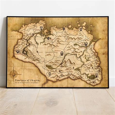 Elder Scrolls Poster Trends International The Elder Scrolls V Skyrim