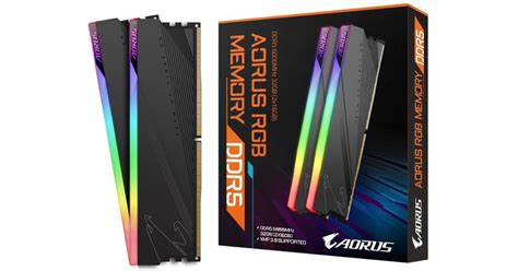 Gigabyte Aorus Memory Rgb Ddr5 32gb 2x16gb 6000mts Cl40 Desktop