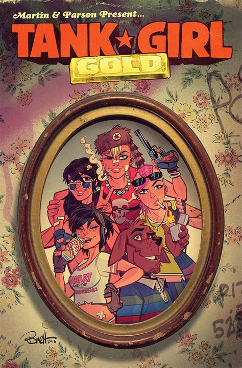 Tank Girl Gold 4 Cover By Blitzcadet On Deviantart