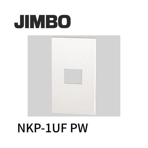 即日対応しますNKP 1UF PW 神保電器 プレート 1連用 1コ用 ピュアホワイト NKシリーズ 配線器具 nkp 1uf pw