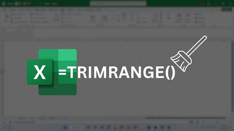 Clean Up Data Effortlessly With Excels New Trimrange Function