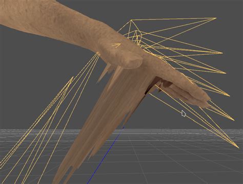 Rigged Mesh Looks Deformed When Imported To Godot Issue Godotengine Godot Blender