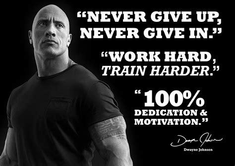 Dwayne Johnson Motivational Quotes