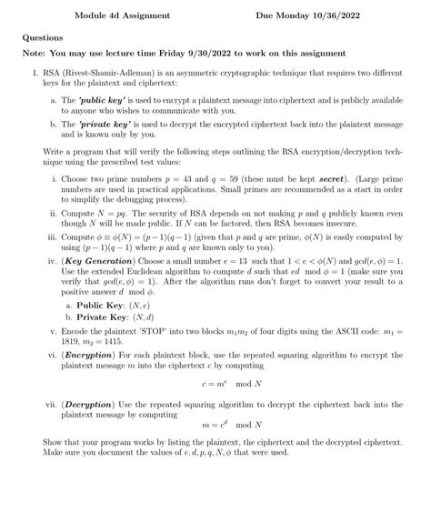Is Anyone Offering Tutoring With Cryptography Homework I Am Having