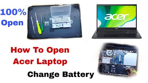 How To Open Acer Laptop Change Acer Laptop Inbuild Battery Acer
