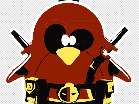 Tux Deadpool Keychain By Rattlhead MakerWorld