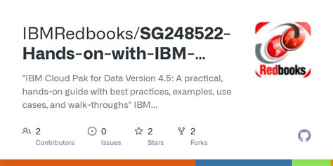 GitHub IBMRedbooks SG Hands On With IBM Cloud Pak For Data IBM Cloud Pak For Data