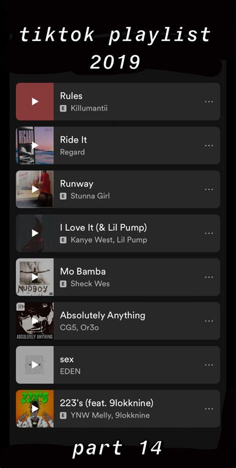 Canciones De Tik Tok