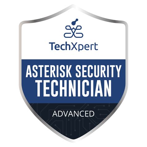 Asterisk Security Technician Credly