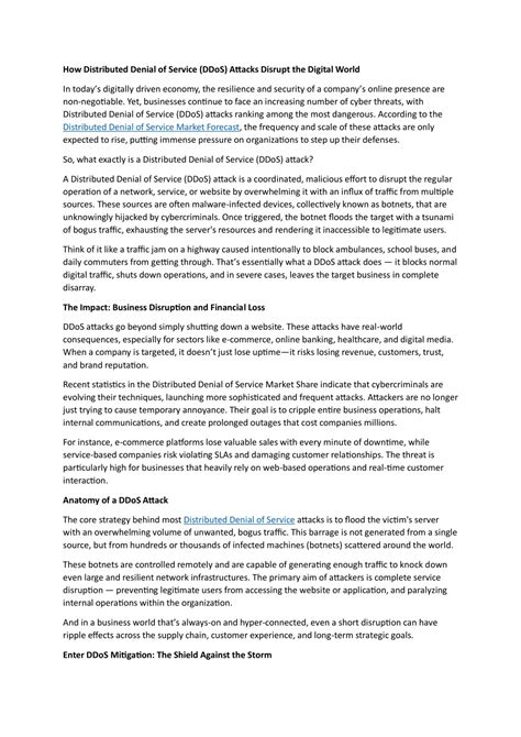 Ppt How Distributed Denial Of Service Ddos Attacks Disrupt The Digital World Powerpoint