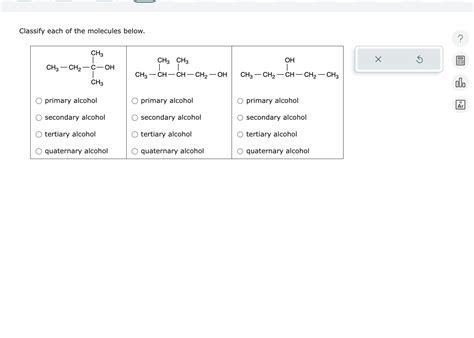 Solved Classify Each Of The Molecules Belowclassify Each Of