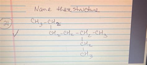 Solved Nane these structure स CH₃ Cle CH CH ₂ CH CH₂ CH₂ Chegg com