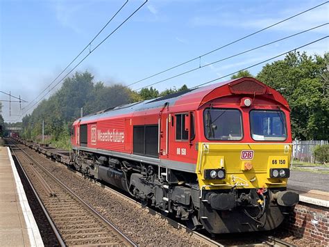 Db Cargo Class 66 66150 Holytown Saul Okane Flickr