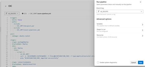 Azure DevOps Pipeline For Oracle Integration Cloud