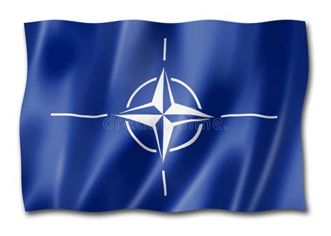 Nato Flag Stock Illustration Illustration Of Nato Peace 260344866