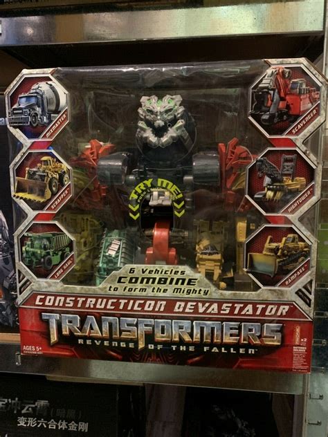14” Inch Constructicon Devastator Construction Vehicles 6 Pack Combi My Collectible Collections