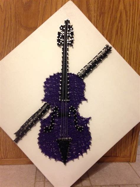 Purple Violin Nail String Purple Violin