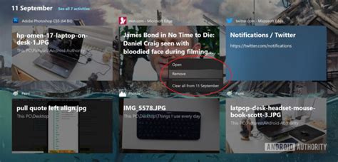 Windows How To Use Windows Timeline Android Authority