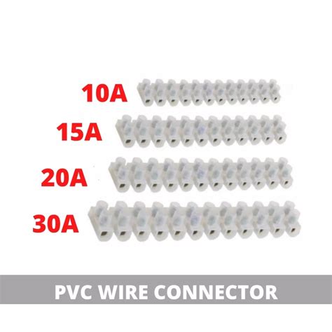 Pvc Wire Connector Terminal Block A A A A Shopee Malaysia