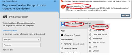 Terminal Can Not Run As Administrator Account In Domain Enviroment · Issue 3725 · Microsoft
