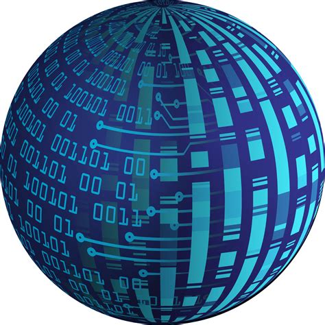 Modern Technology Data Globecrop Out 14973441 Png
