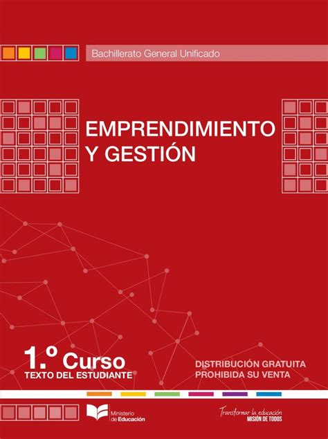 Libro de Emprendimiento y Gestión 1 BGU Descargar PDF