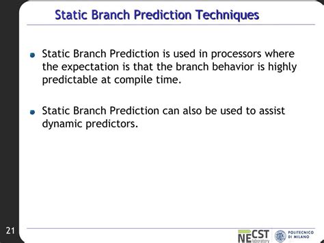 Ppt Branch Hazards And Static Branch Prediction Techniques Powerpoint