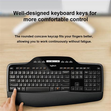 Ph Co PC Depot LOGITECH MK WIRELESS KEYBOARD MOUSE COMBO