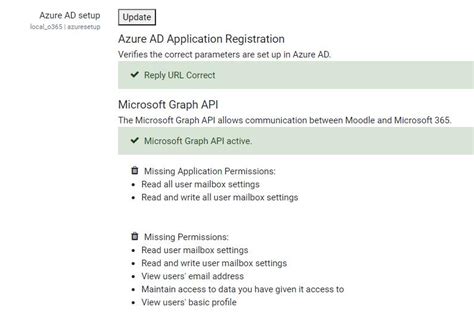Missing Permissions · Issue 1617 · Microsofto365 Moodle · Github