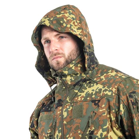 Mil Tec Scu 14 Softshell Jacket Flecktarn Buy Online Military Shop