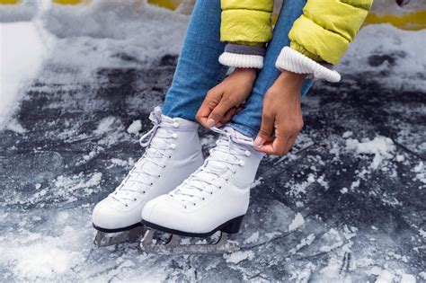 Pistas De Patinaje Sobre Hielo En Barcelona Winter Festival Barcelona