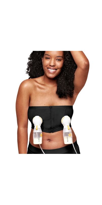 Buy Medela Hands Free Pumping Bustier Black At Wellca Free Shipping