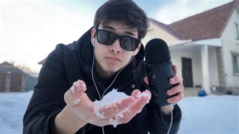 Asmr In Snow ️ Youtube