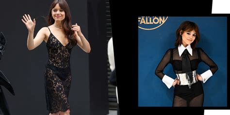 All Of Wednesday Star Jenna Ortegas Most Fabulous Goth Glam Looks To