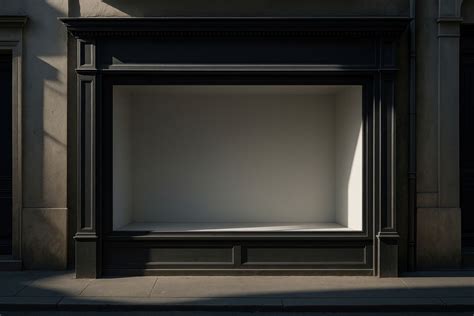 Empty Storefront Display Window Free Photo Rawpixel