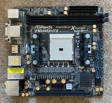 Asrock Fm2a85x Itx Mini Itx Motherboard Fm2 Socket Amd A Series