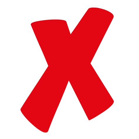Cross Check Symbol On Transparent Background PNG