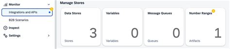 number range objects for edi in sap integration suite btp is cpi pi