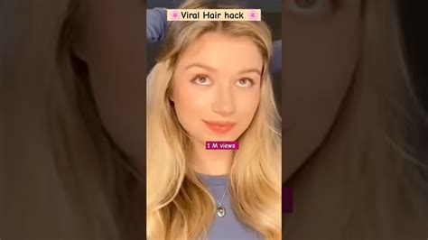 Viral Hairstyles Shortsviral Hairhackhacksbeauty Makeup Trending