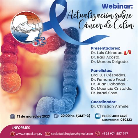 Actualización Sobre Cáncer De Colon Sopaci Sociedad Paraguaya De