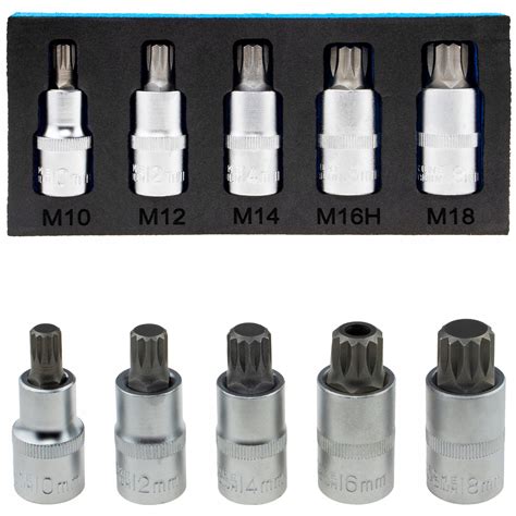 Klucze Nasadowe Spline M10 M12 M14 M16 M18 Piasta Vw Xzn 5el 1 2 • Cena Opinie Allegro