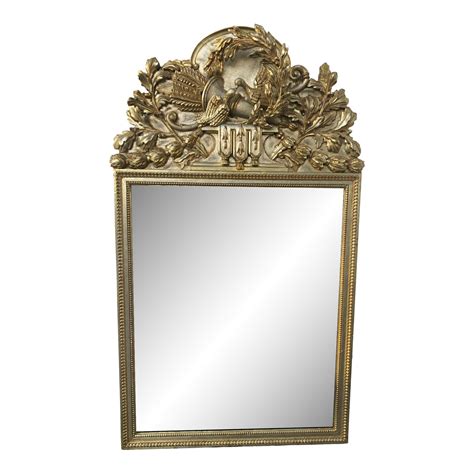 Labarge Italian Neoclassical Wall Mirror Hand Carved Frame Chairish