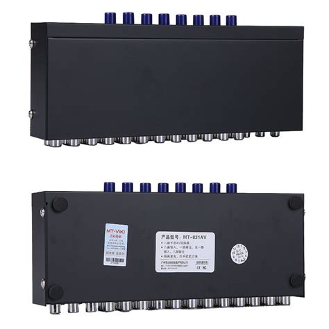 8 In 1 Distributor Av Switch Box Composite Selecto Grandado